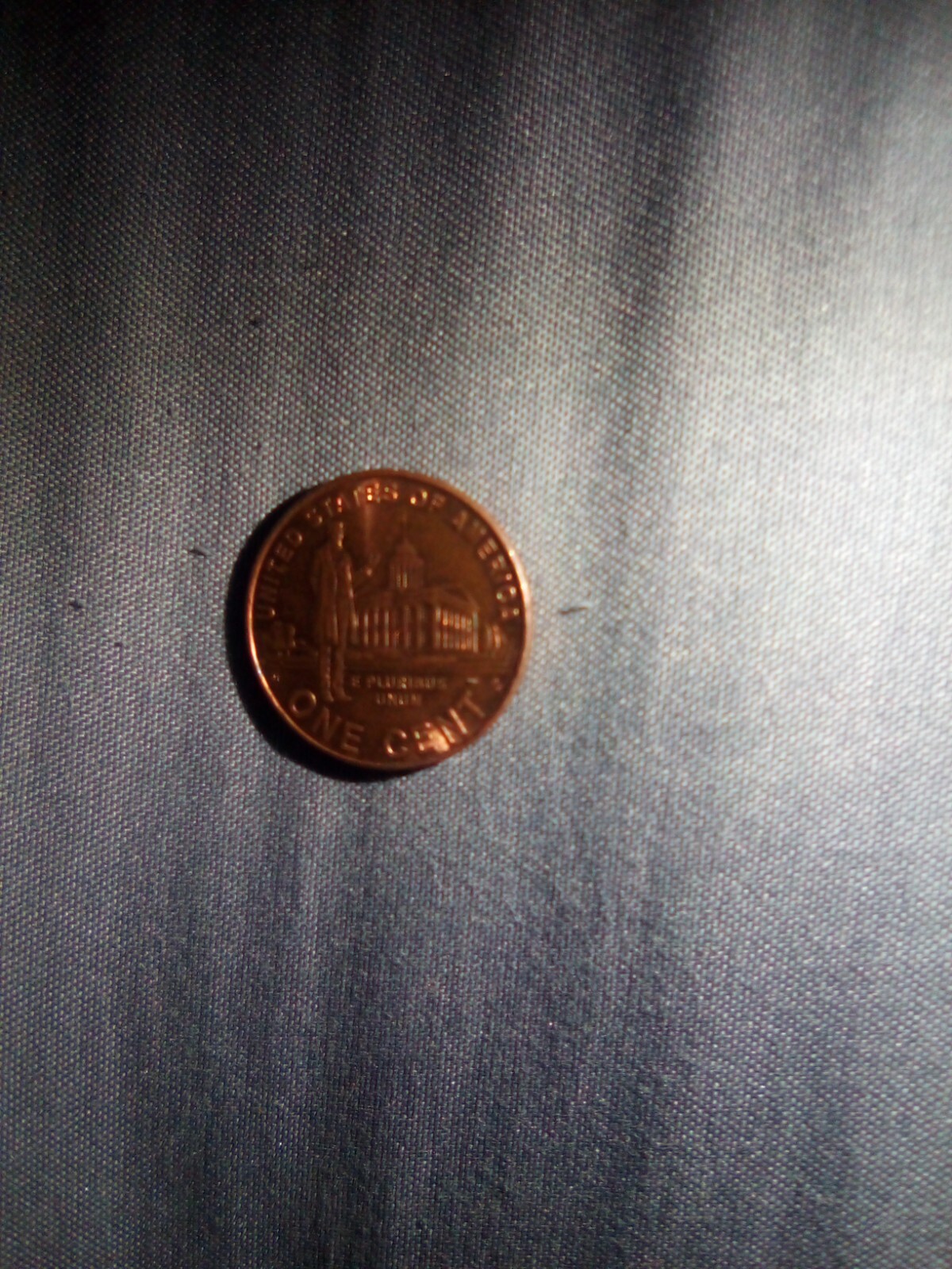 2009 lincoln penny error, with man standing on the back | eBay