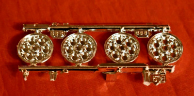 AMT Custom Chrome Wheels 1/25 | eBay