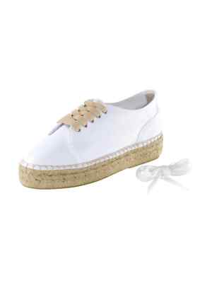 41 7,5 Loygar Sneaker Plateauschnürer Espadrille Schuhe Schuhe Weite G ...