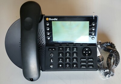 ShoreTel IP480G Display Speaker Phone in Black Ref 1Yr Warranty | eBay