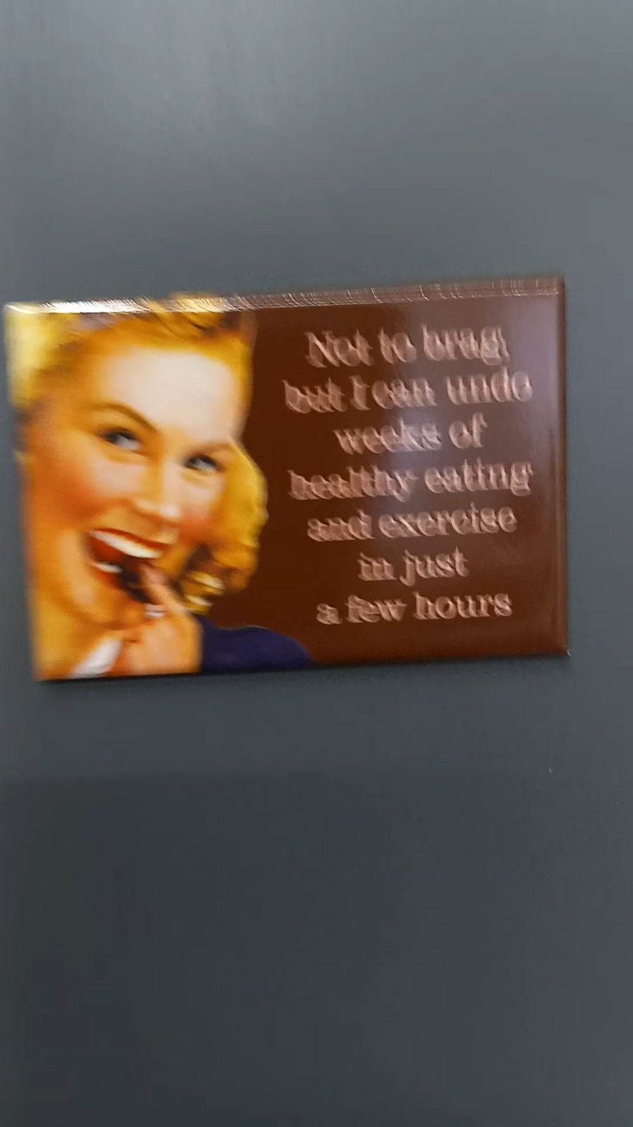 Not to brag. 2" x 3" High Quality Funny Metal Magnet. Cute! | eBay