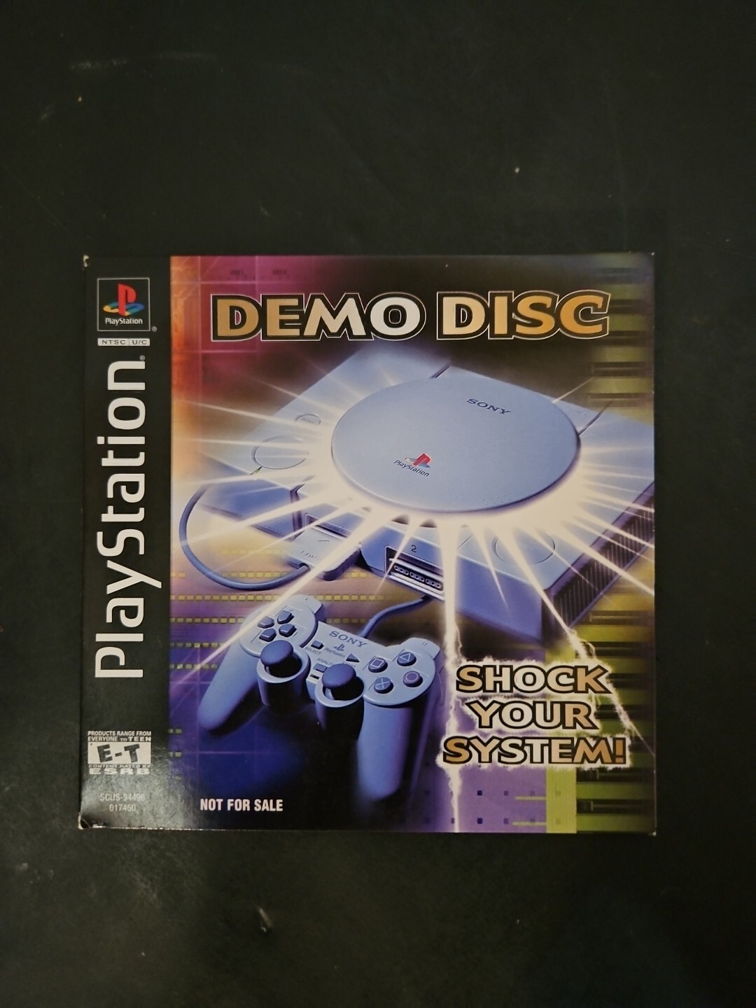 Sony PlayStation 1 Demo Disc: Shock Your System! 1999 GUC Promotion | eBay