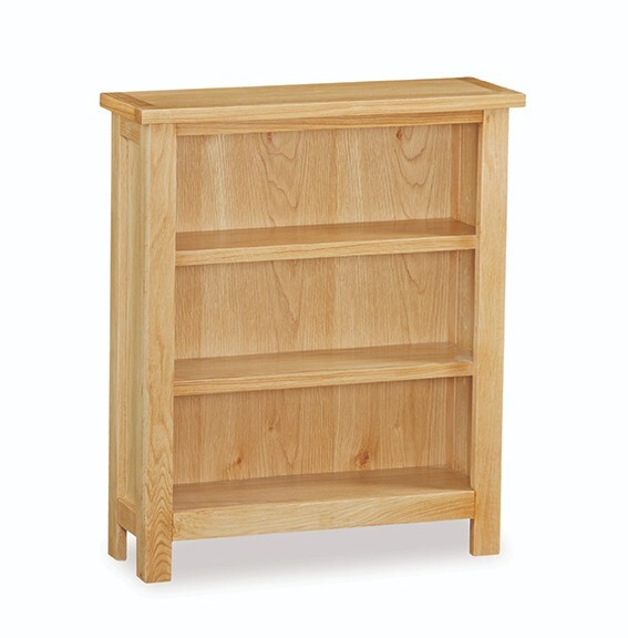 Regal Light Oak Small Low Bookcase / Mini Compact Bookshelves / Kids ...