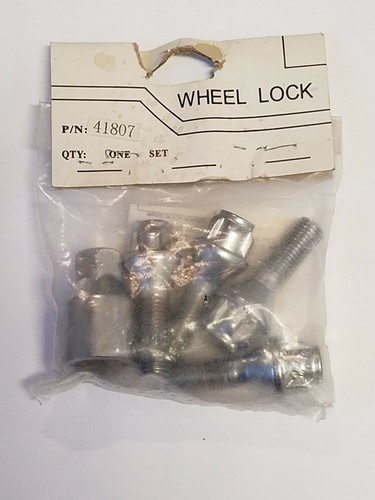 Wheel Bolt Locks 12X1.5 28mm 17mm & 19mm (3/4″) Carbon Steel Set of 4 ...