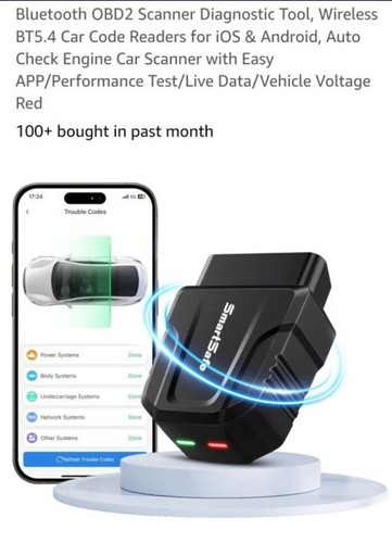 OBD2 Scanner Reader Bluetooth Wireless Auto Diagnostic Scan Tool | eBay