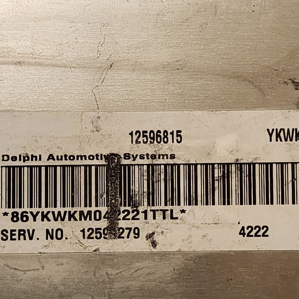 2005-2008 Pontiac G6 / Impala / Malibu - ECU ECM - #12596815 | eBay