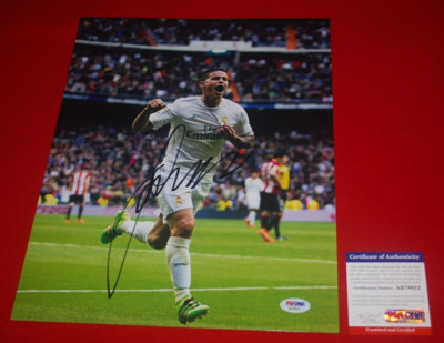 JAMES RODRIGUEZ Real Madrid Colombia Signed 11x14 Photo PSA/DNA COA ...