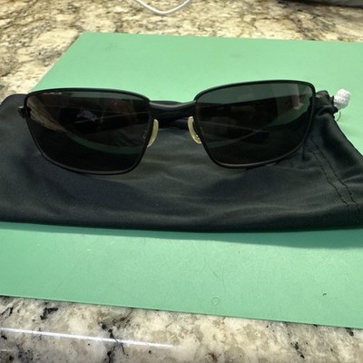 Oakley Splinter Matte Black/Midnight Glasses with Warm Grey Lenses | eBay