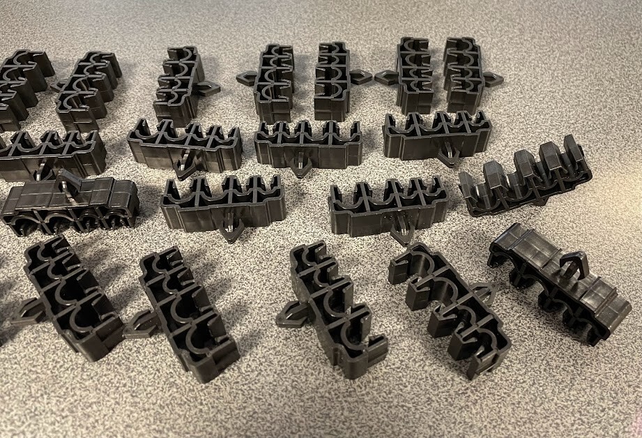 Multi Plastic Brake Line Pipe Mounting Holder Clips 5mm 8mm 3/16‚Äù 5/ ...