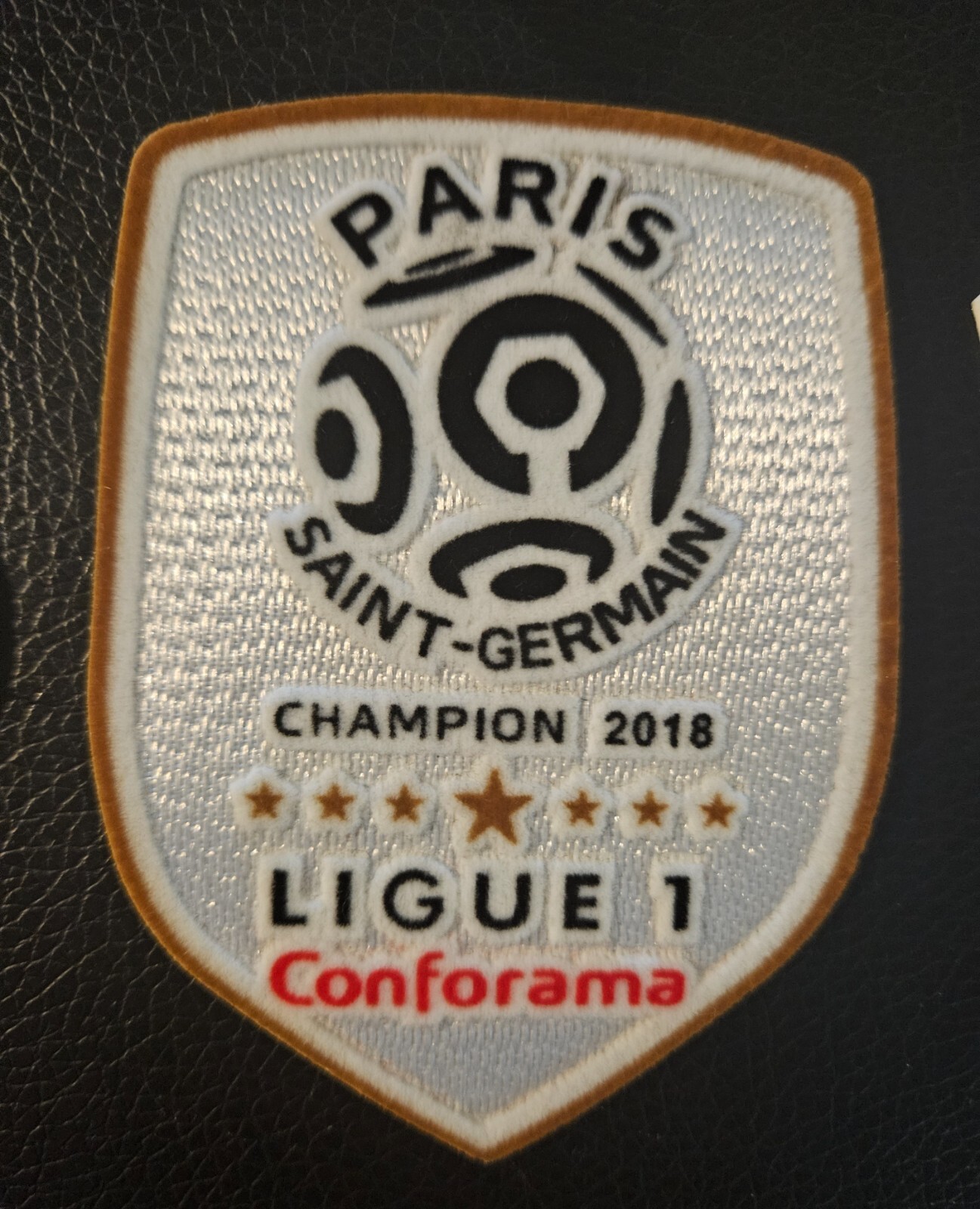 SOCCER JERSEY CHAMPIONS PATCH BADGE PSG LOSC LILLE LIGUE 1 MESSI NEYMAR ...