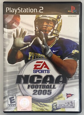 NCAA Football 2005 for Playstation 2 PS2 CIB - Larry Fitzgerald Cover ...