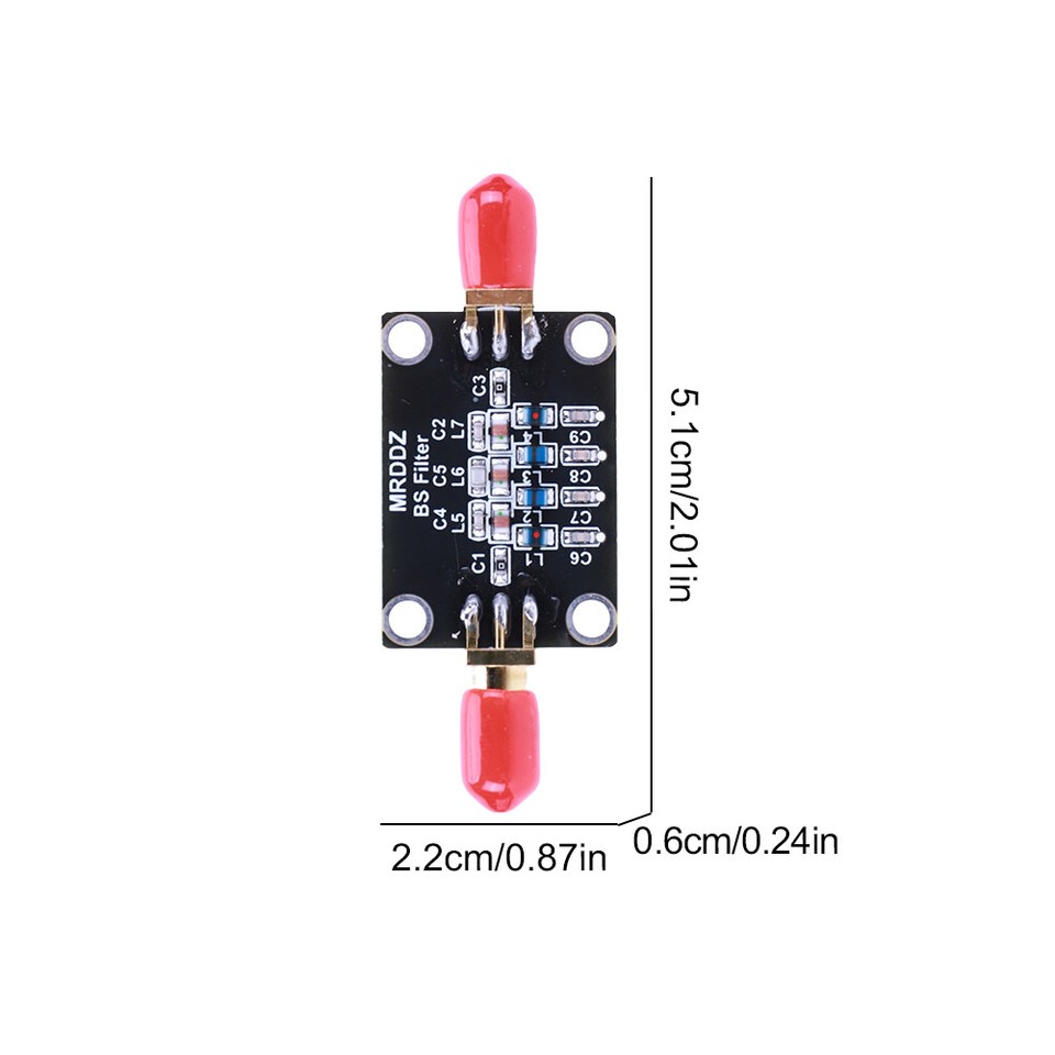 88-108M Bandstop Filter 50ohm FM Band Stop Filter Passive Notch for RTL ...
