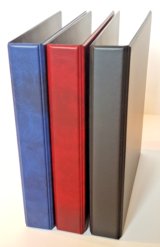 4 Ring Stamp Album Pages - Leaves + Binder option - 50 pages Size 280mm ...