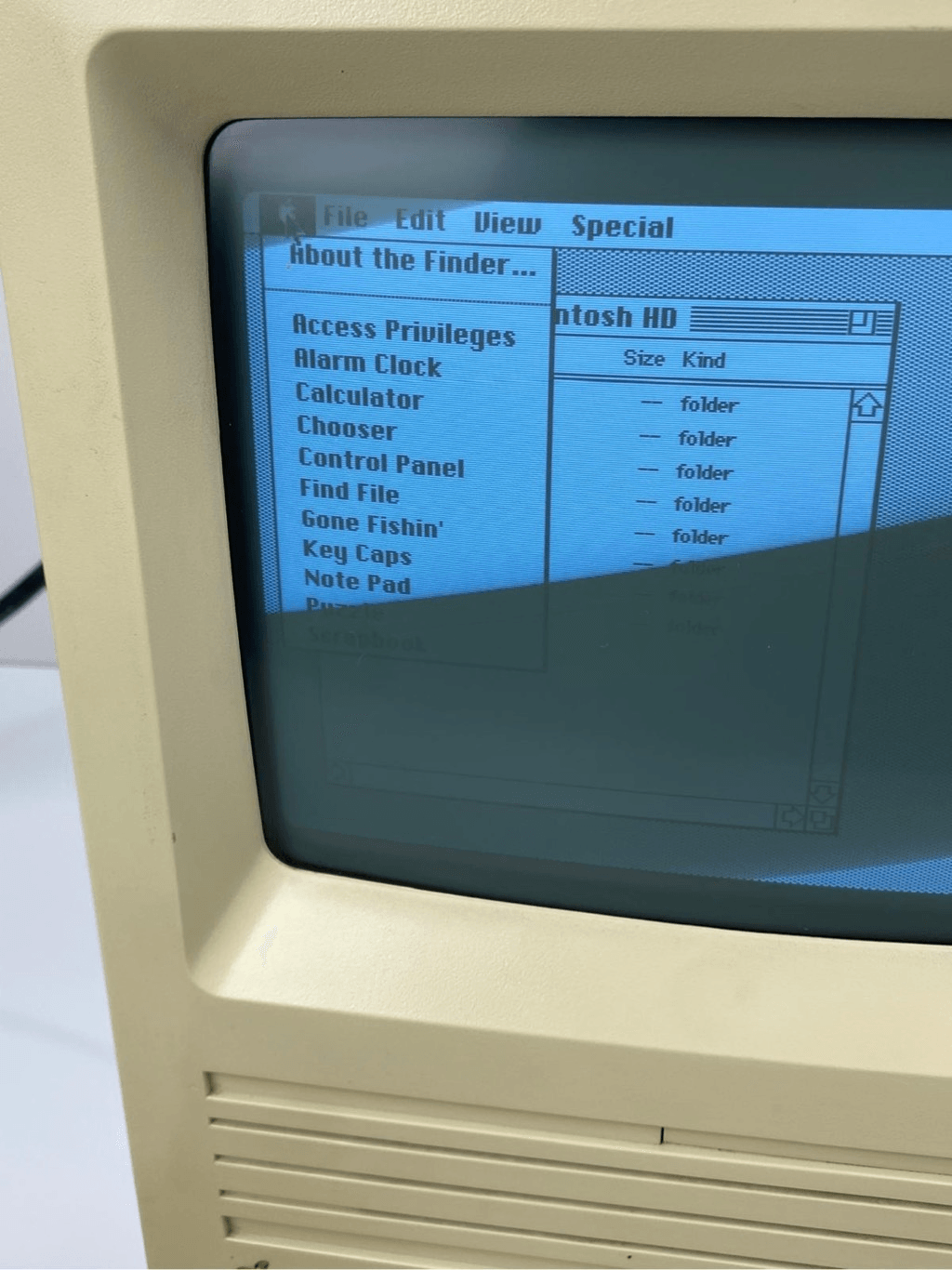 Vintage 1988 Apple Macintosh SE M5011 Computer W/Keyboard & Mouse ...