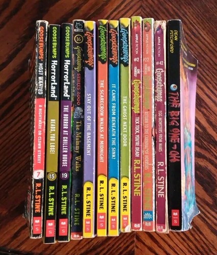 Lot of 11 R.L.Stein Books, 1 D Pitchford | eBay