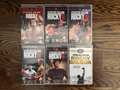 UMD Movie: ROCKY 1+2+3+4+5+BALBOA RARE PSP (Sony Playstation Portable ...