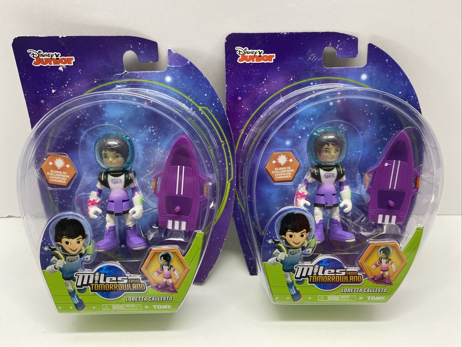 Lot Of 2 DISNEY JUNIOR MILES FROM TOMORROWLAND - LORETTA CALLISTO ...