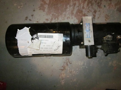 MOTION INDUSTRIES HYDRAULIC POWER UNIT D202-4947RV025 39200443 407612V ...