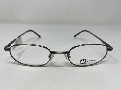 Modern FINALE ANTIQUE SILVER 48-19-135 Metal Full Rim Eyeglasses Frame ...