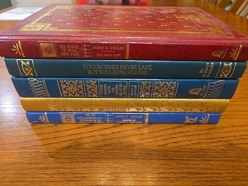 Robert Schuller Christian Book Lot Hardcover Books - Home Decor - Mint ...