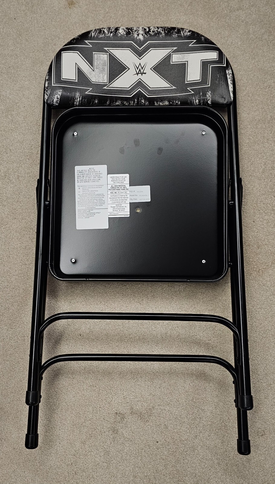 WWE NXT Takeover Portland 2020 PPV Ringside Chair Adam Cole vs Tommaso ...