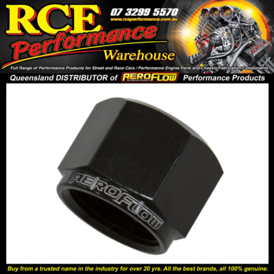 Aeroflow AF820-04BLK AN Flare Cap -4AN - Black Finish | eBay