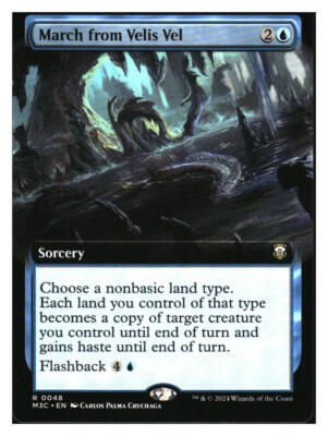March from Velis Vel (borderless) Modern Horizons 3 MTG - NM+ MYTHIC RELICS | eBay