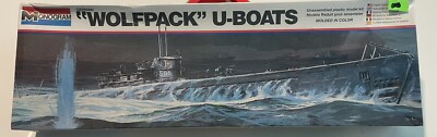 Monogram German Wolfpack U-Boats 3102 Model Kit Factory Sealed | eBay
