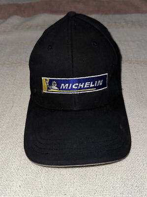 Vintage Michelin Tire Man Logo Brand Baseball Hat Snapback Cap Black | eBay