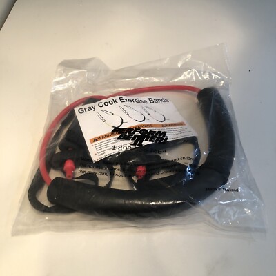 Perform Better Gray Cook Exercise Bands Level 2 Pink | eBay