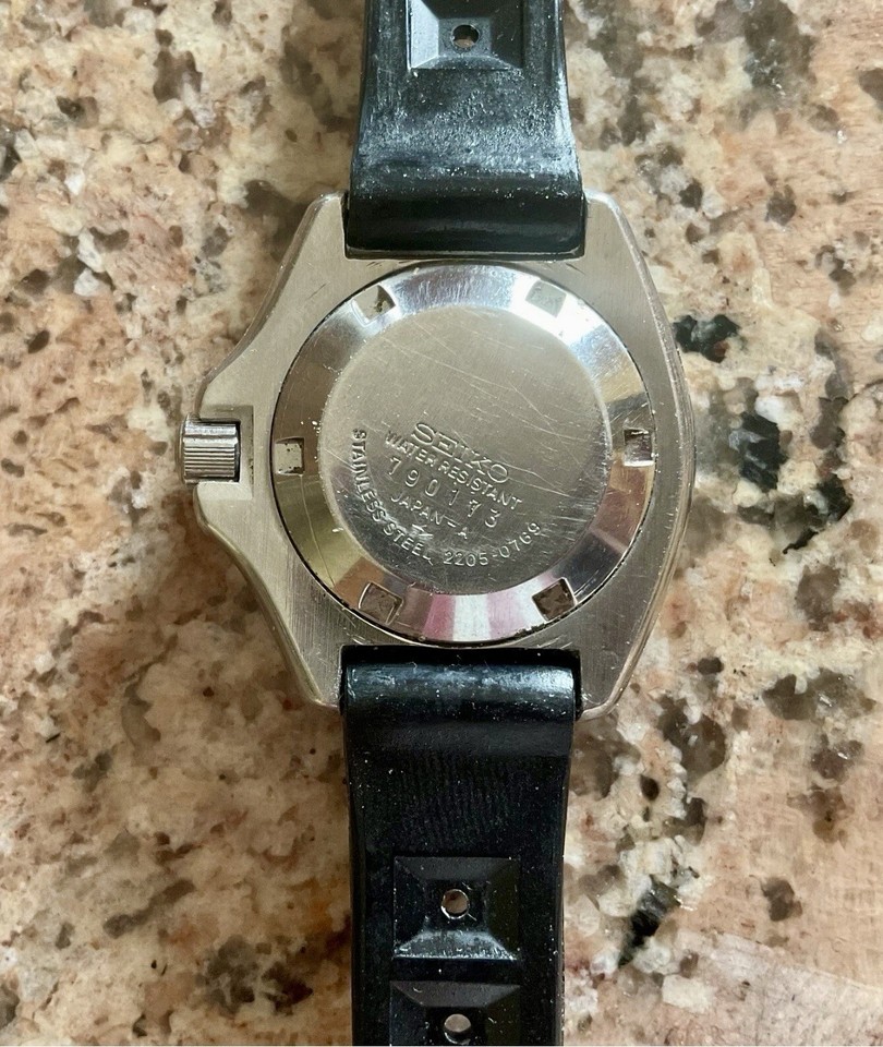 1977 Seiko 2205-0769 Mini Apocalypse Now Vintage Diver Watch with ...