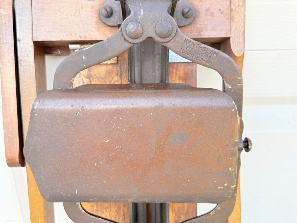 Antique Salesman Sample Kant Slam Spring Door Gate Hardware | eBay