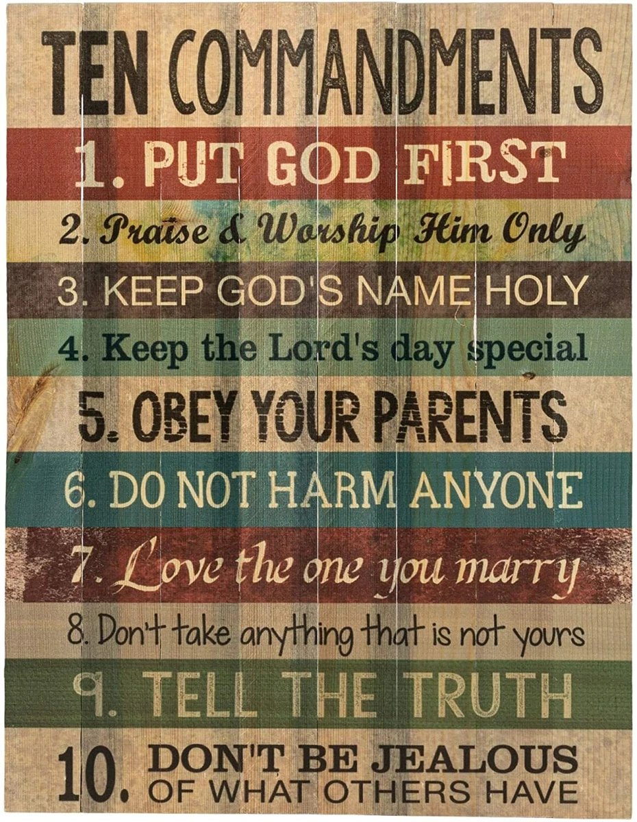 Taking Pics Of Moses 10 Commandments