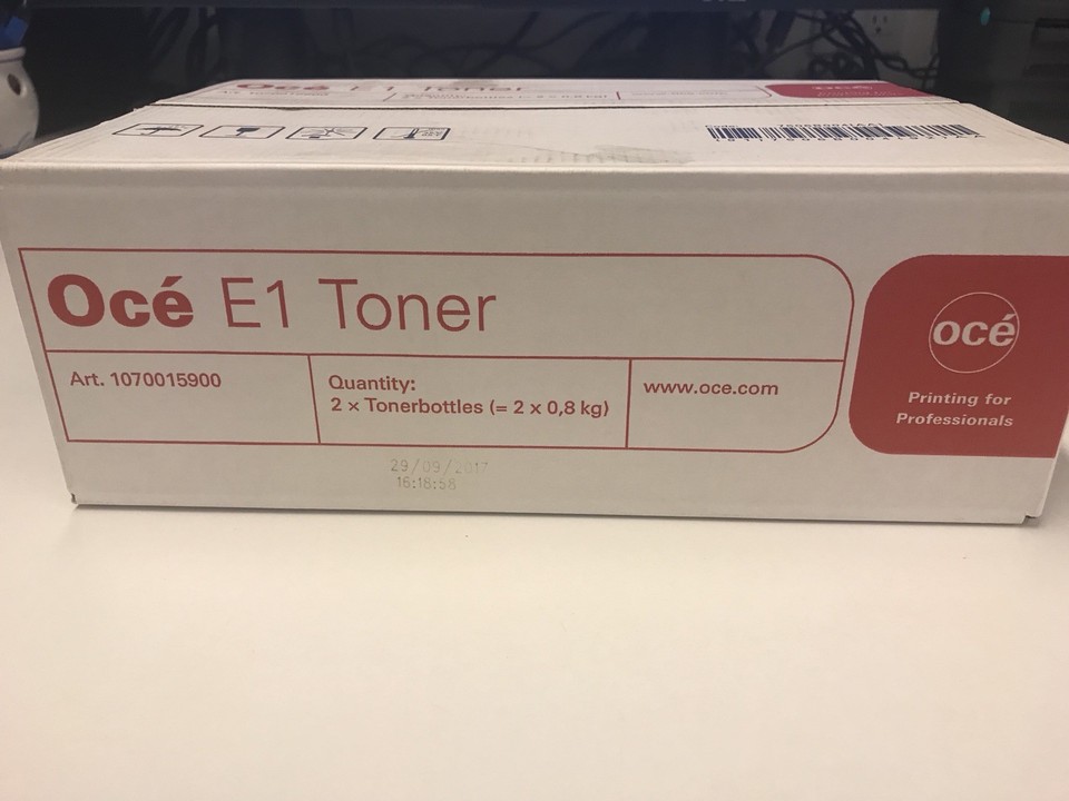 Oce OEM E1 Toner FREE SHIPPING (2 Toner Bottles) | eBay