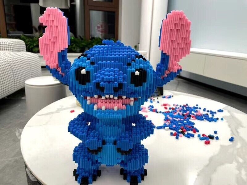 Lilo & Stitch Magic Blocks Set , 3820 Pcs 3D DIY Mini Building Blocks ...