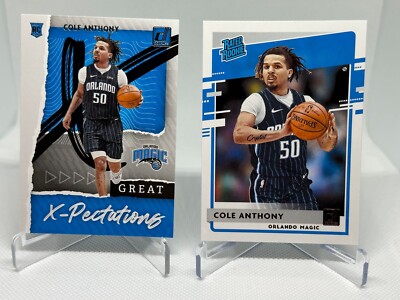 Cole Anthony 2020-21 Panini Donruss #208 Rookie X-pectations #15 Magic ...