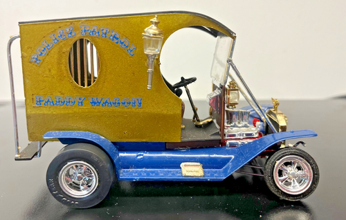 Vtg MONOGRAM PADDY WAGON 1/24 MODEL KIT *Assembled* Many details Tom Daniel