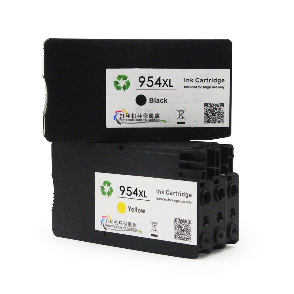 for HP 954XL Ink Cartridge OfficeJet Pro 7740 8210 8710 8720 8730 4pcs ...