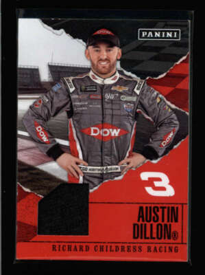 AUSTIN DILLON 2017 PANINI FATHER'S DAY USED WORN HAT RELIC AZ4238 | eBay