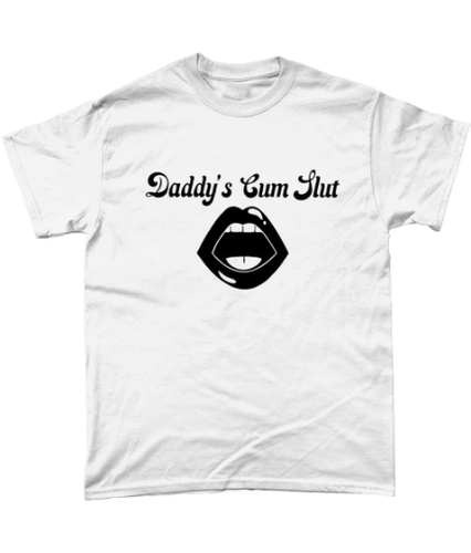 Unisex Daddys Cum Slut Bdsm T Shirts Choke Me Daddy Submissive T Shirts Ebay