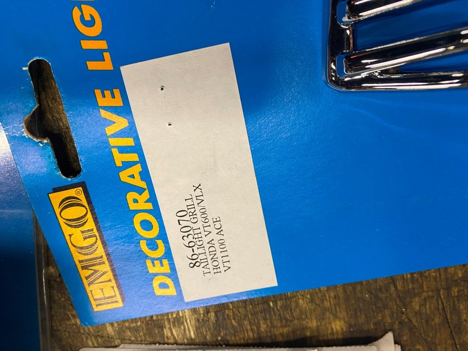 Chrome Trim Dressup Honda VTX Vt600 Shadow Taillight Lens Cover! | eBay