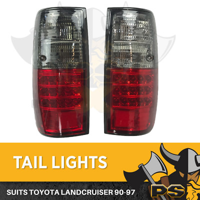 LED Tail Lights Altezza to suit Toyota Land cruiser 80 Series 1990-1997 ...