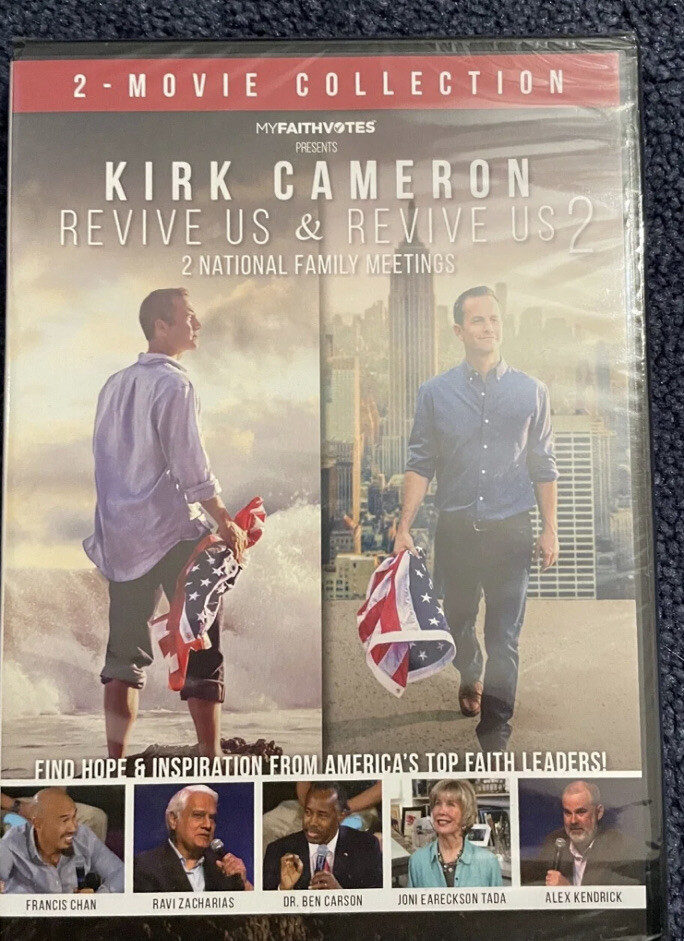 DVD BRAND NEW Kirk Cameron Revive us 1 and 2 Francis Chan Ravi ...