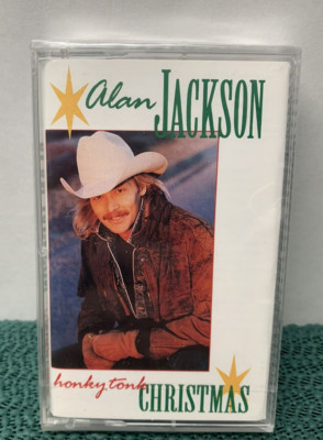 ALAN JACKSON HONKY TONK CHRISTMAS CASSETTE TAPE (ARISTA, 1993) BRAND ...