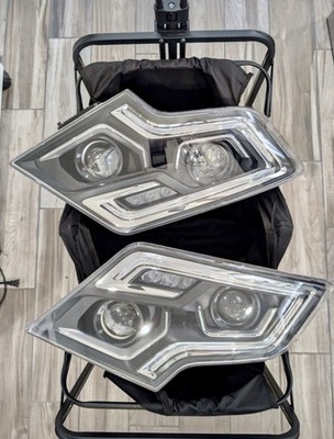 2024 PREVOST H3-45 Front Full LED Headlight Set 930028 + 930027 | eBay