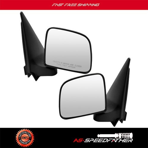 Left Right Side Manual Side View Mirror for Ford Ranger Mazda B-Series ...