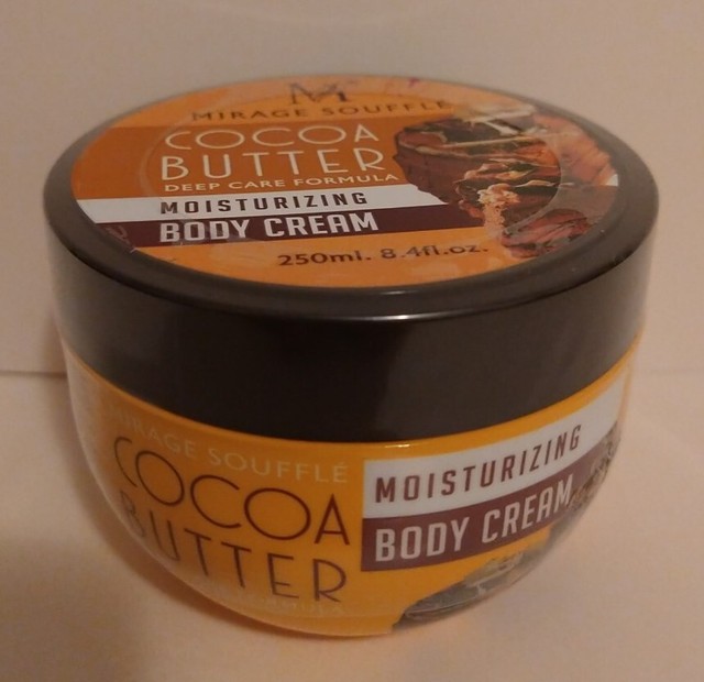 2 Mirage Souffle Cocoa Butter Moisturizing Body Cream Deep Care Formula ...