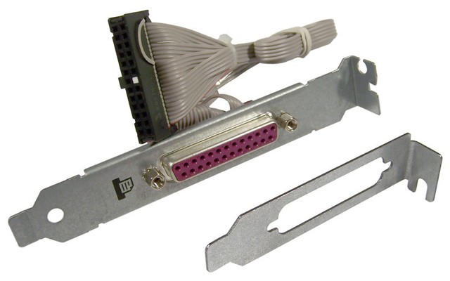 HP Multi Unit Printer parallel Port Adapter Partnummer 462537-002 ...
