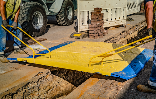 Trench Plate Covers, Trenches, Drive-on, Trench Plate Covers, Trench ...