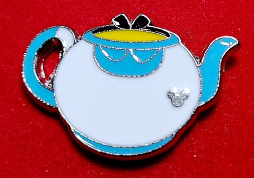 Disney Trading Pin, Hidden Mickey Head, Tea Kettle, Alice In Wonderland ...